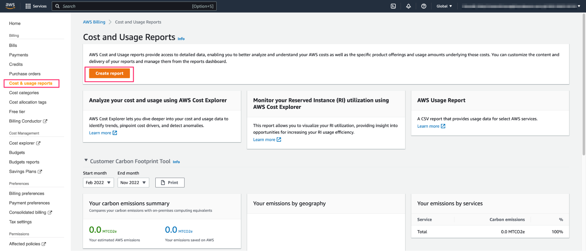 AWS Organizations and Linked Accounts Billing